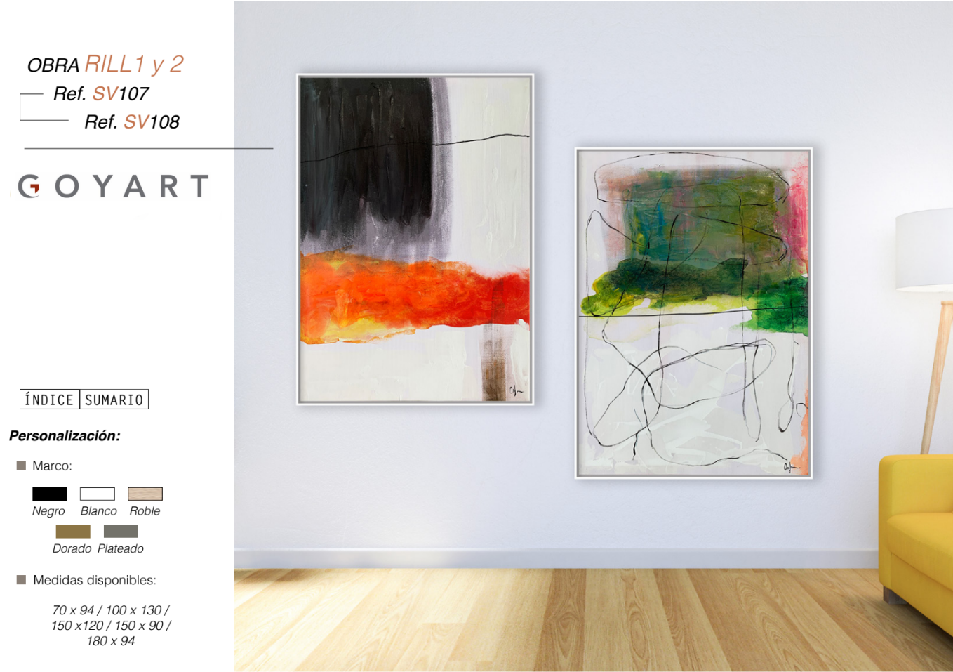 Cuadro Original Rill | Mejores Precios | Goyart